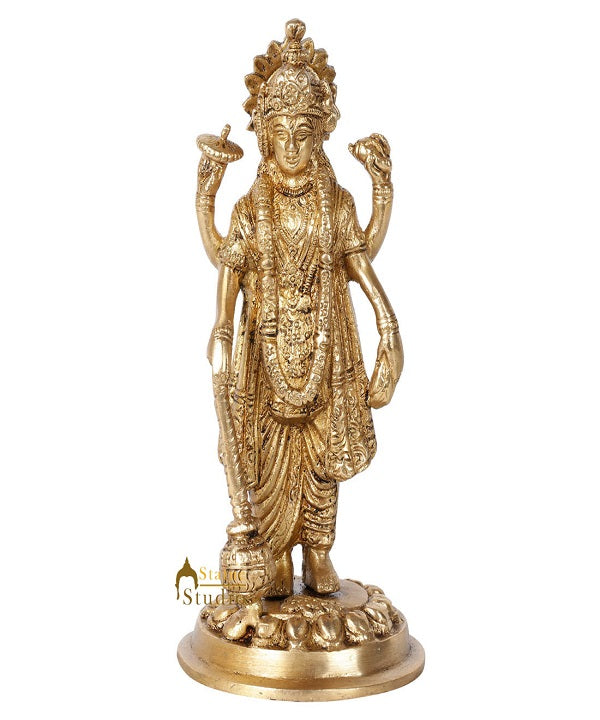 Vishnu Hindu God Statue Lord Vishnu Idol For Home 3ft: Buy Best Arts
