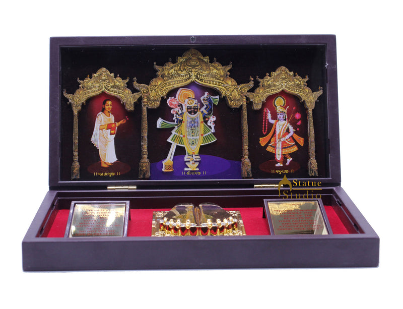 Lord Shrinath Ji Krishna Charan Paduka Pooja Item For Temple Puja ...